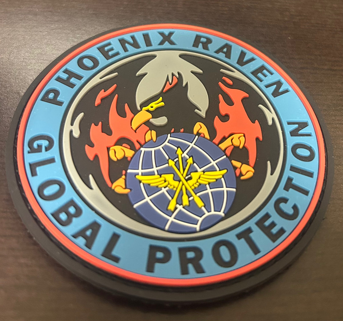Phoenix Raven PVC patch – SF Meme Guy