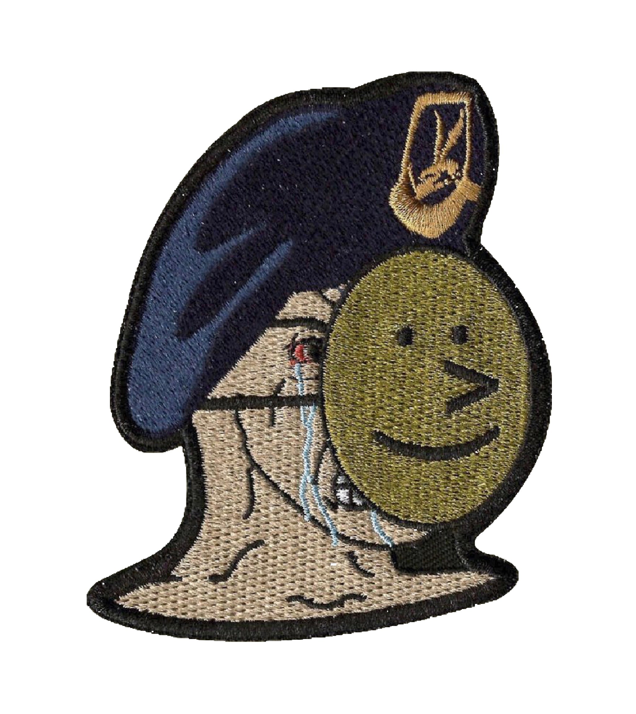 Happy Defender morale patch – SF Meme Guy